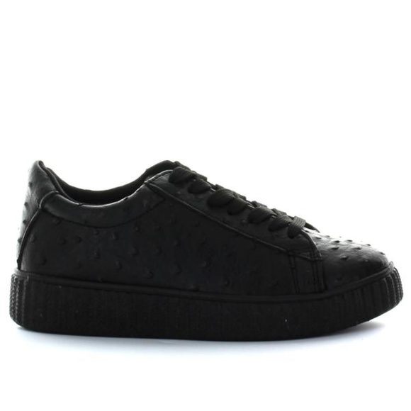 Seven7 | Shoes | Seven Cbrown Black Vegan Fashion Sneaker | Poshmark